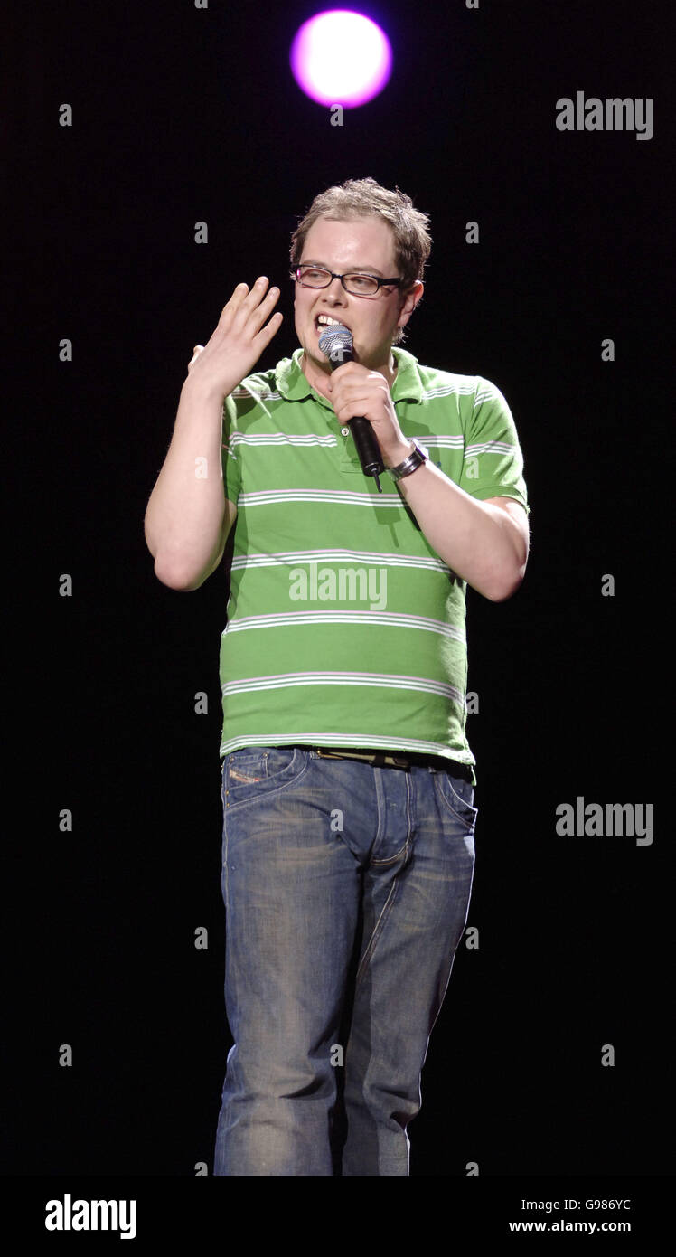 Alan Carr performs a stand-up routine during the opening night of the ...