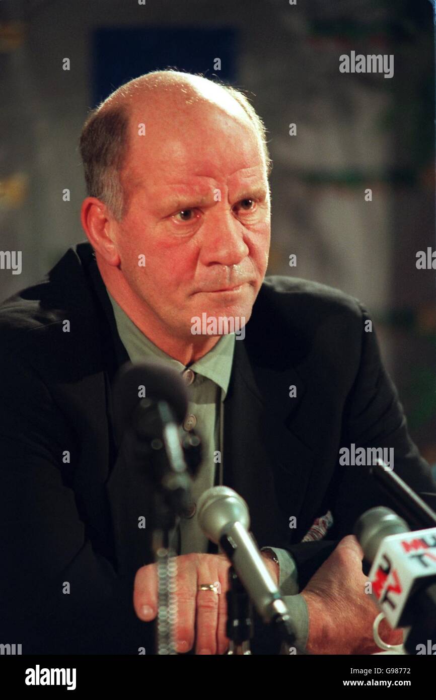 Derby County manager Jim Smith announces that the club have failed to ...