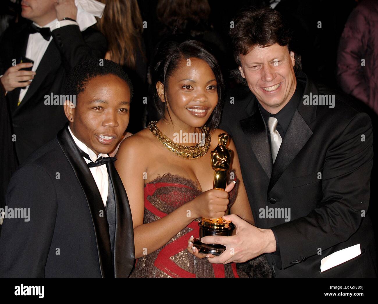 Cast members foreign film tsotsi hi-res stock photography and images ...