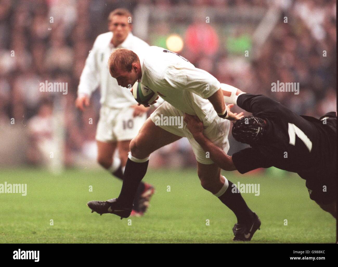 Rugby Union - Rugby World Cup 99 - Pool B - New Zealand v England Stock ...
