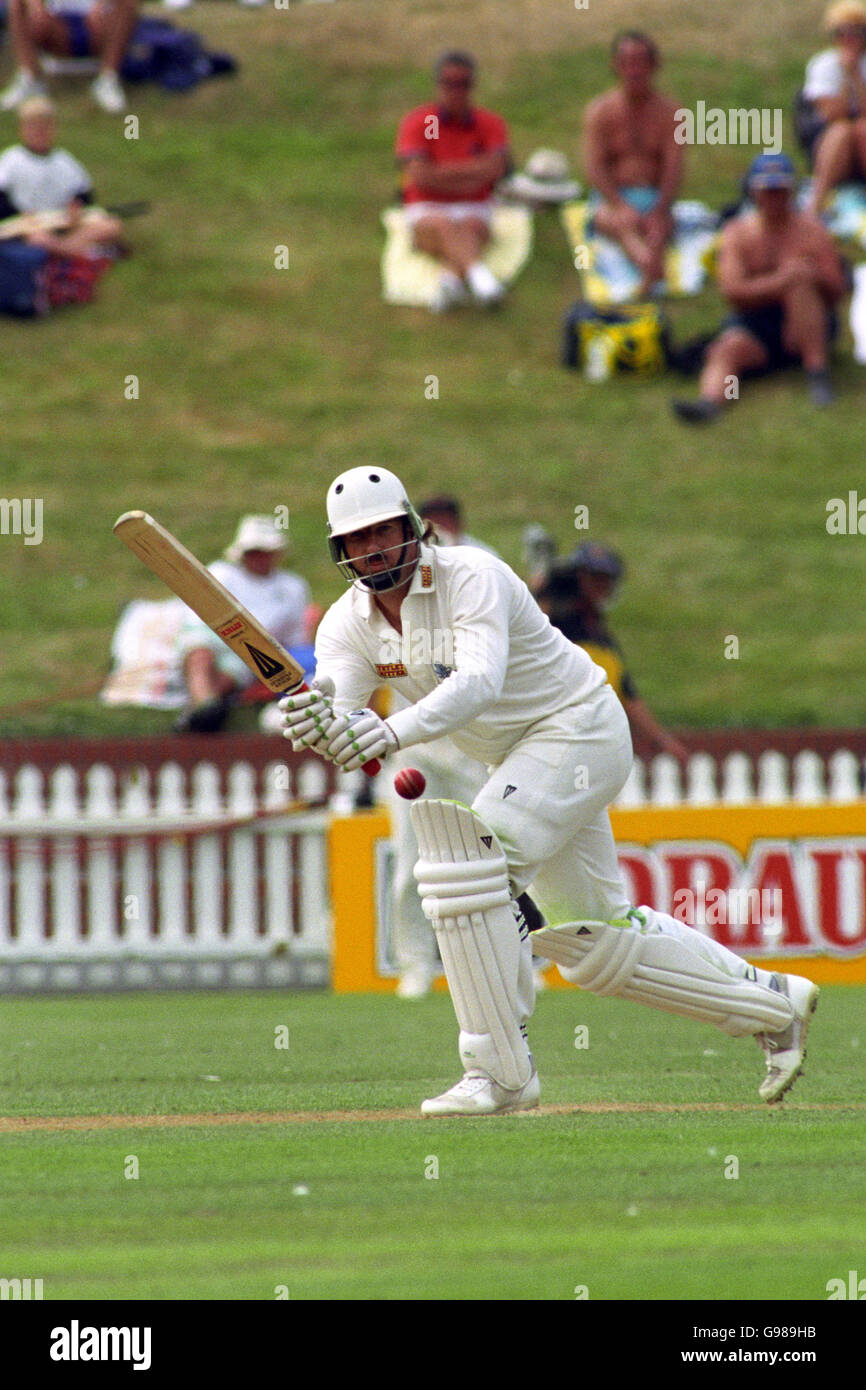 Cricket - England. England's Ian Botham batting in his 100th test match ...