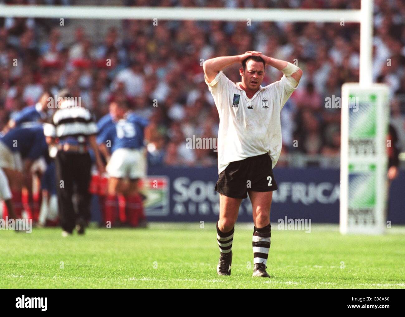 Rwchistory full length walking hands on head dejection mangwsb ...