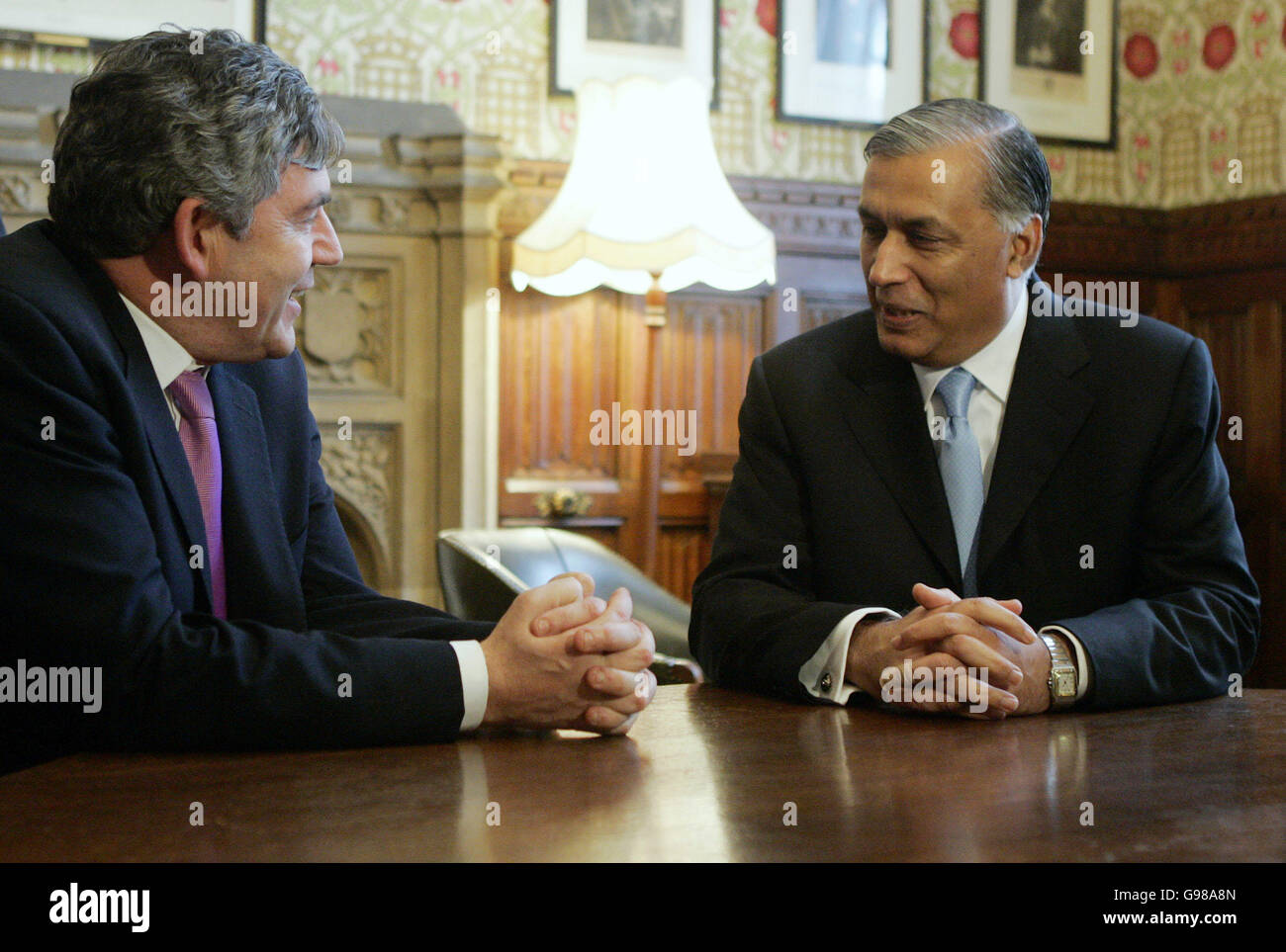 Brown and Aziz Stock Photo - Alamy