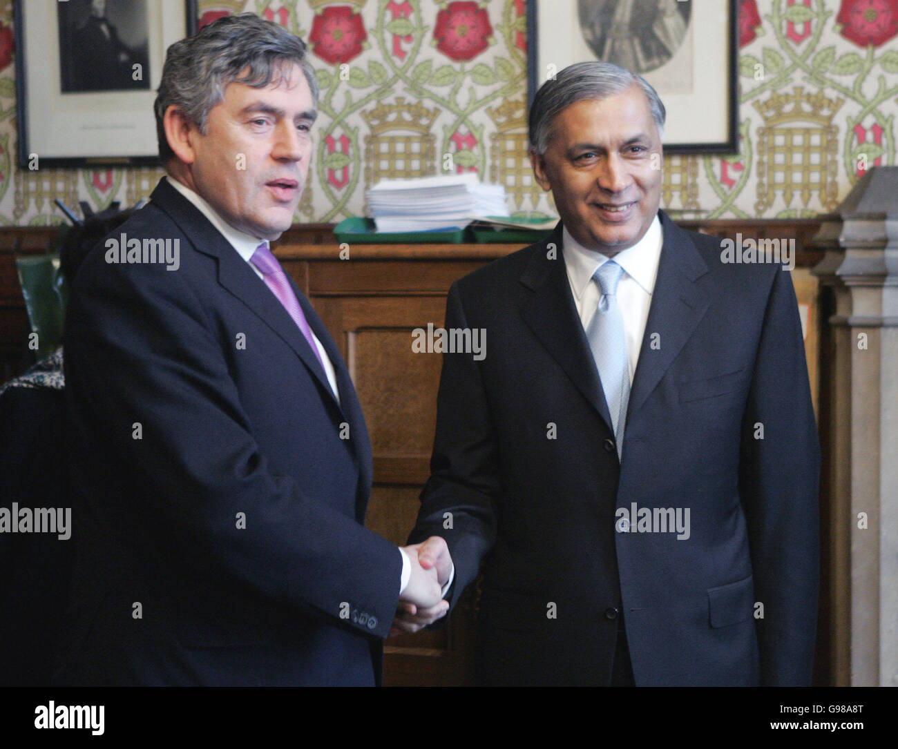 Brown and Aziz Stock Photo - Alamy