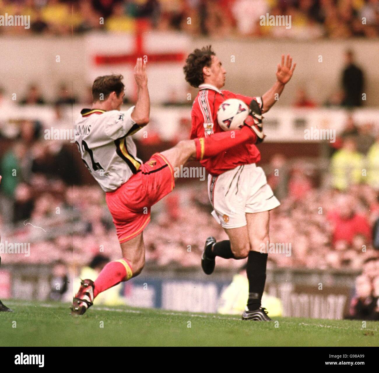 Who was sent off for the offence hi-res stock photography and images ...