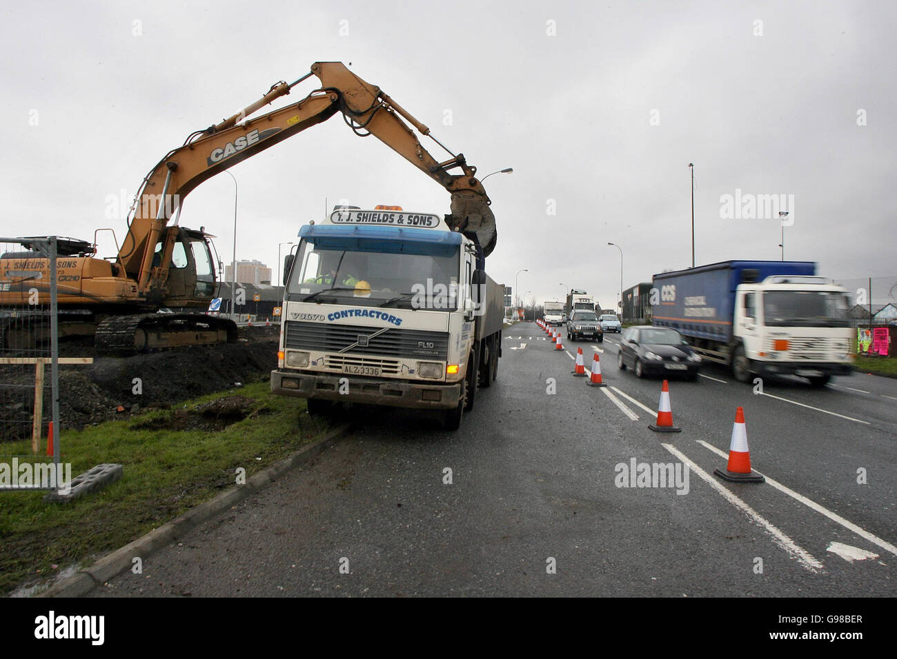 The westlink road in belfast hi-res stock photography and images - Alamy