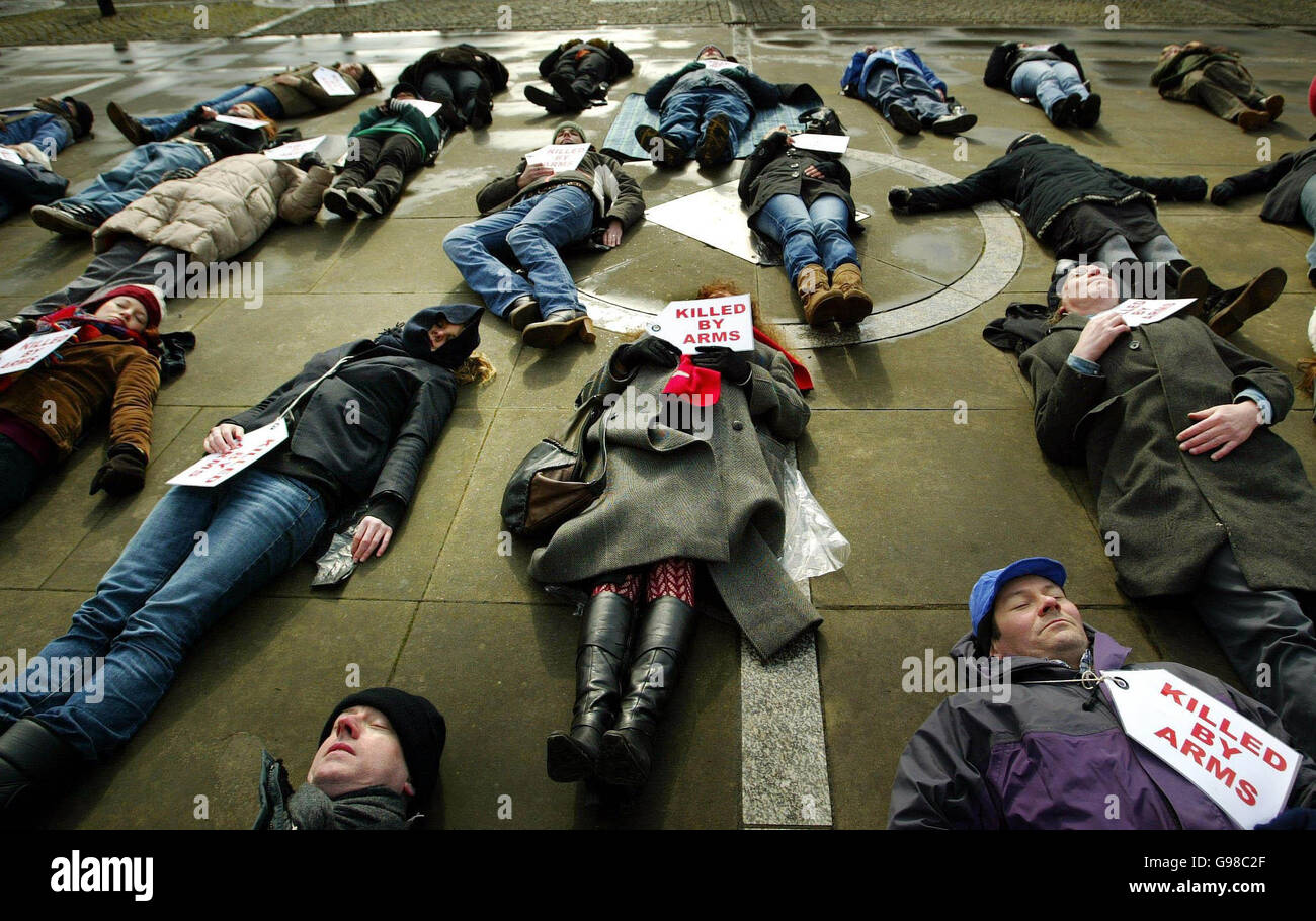 Campaigners join two fathers, Mick North and David Grimason, whose ...