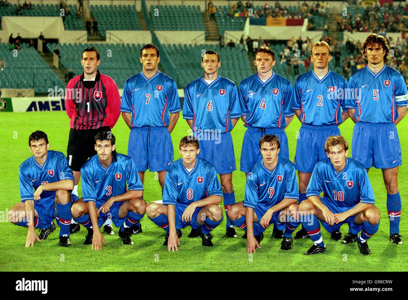 Soccer - Euro 2000 Qualifier - Group Seven - Slovakia v Romania Stock ...