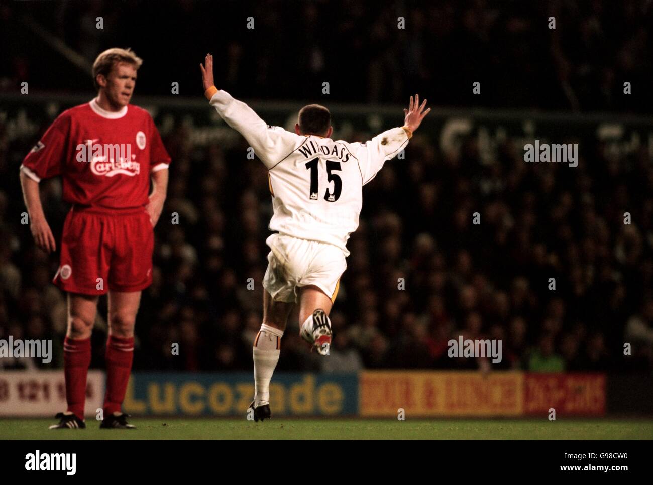 Bradford City's Dean Windass celebrates scoring an early goal as ...