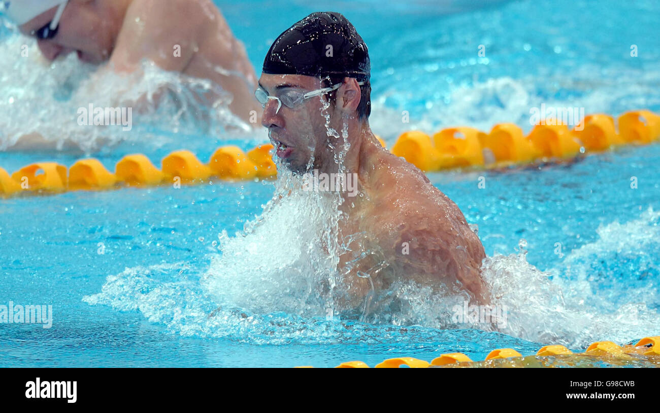 England's Darren Mew in action during the Mens 100m breaststroke heats ...