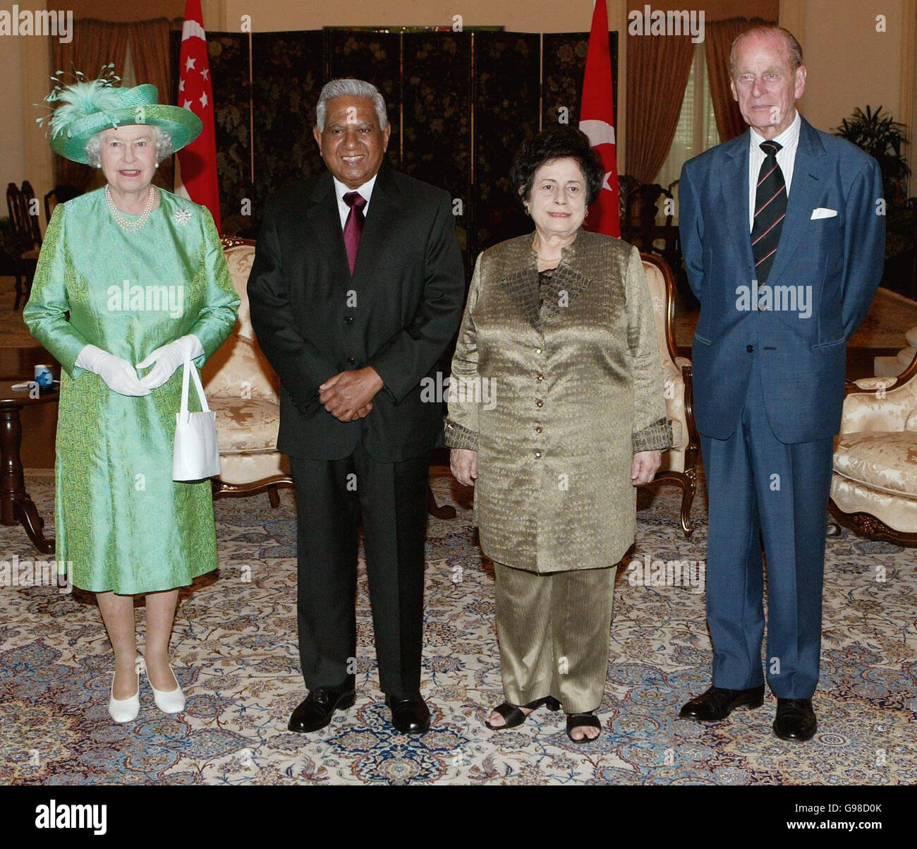 Royalty - Queen Elizabeth II Visit to Singapore Stock Photo - Alamy