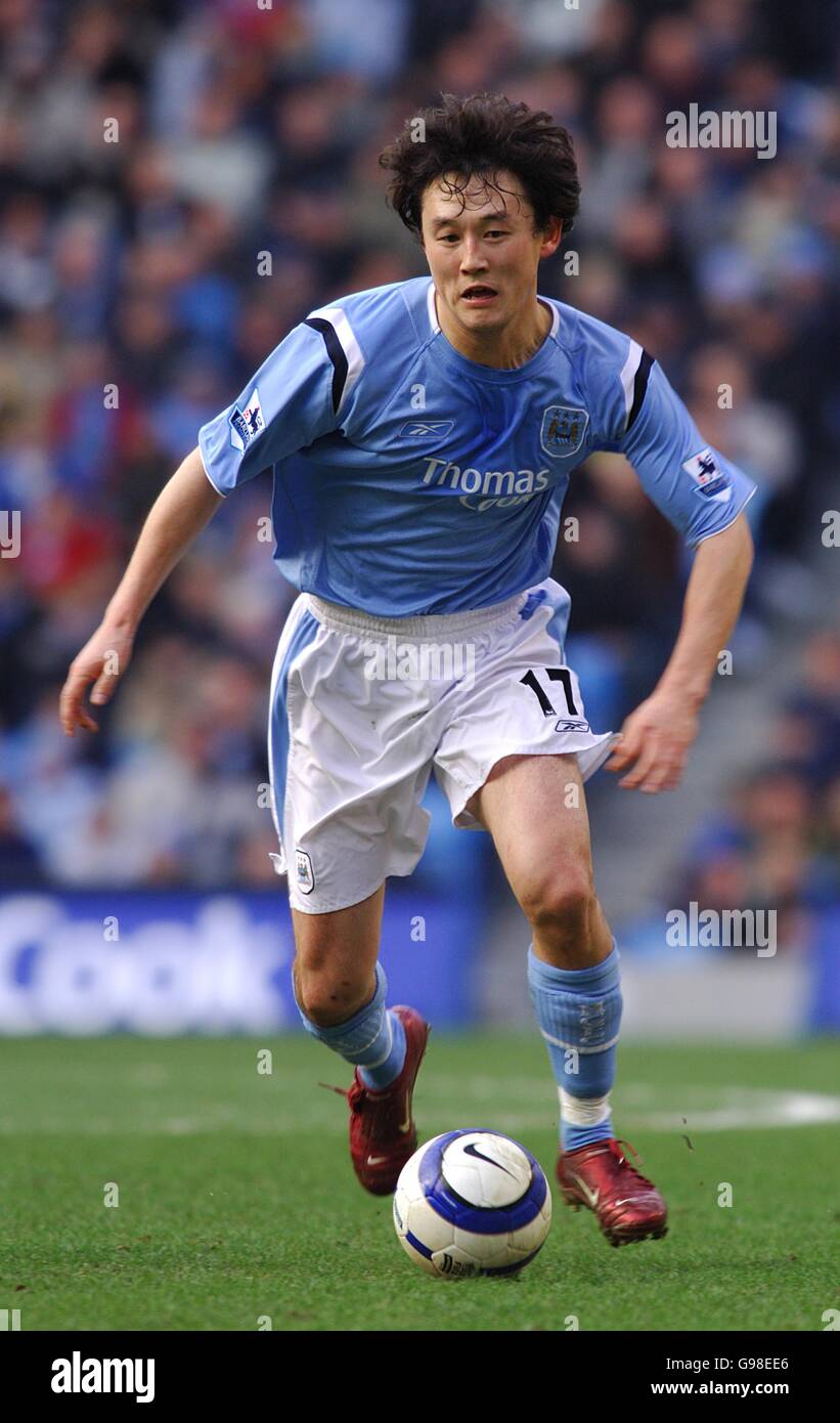 Sun jihai manchester city hi-res stock photography and images - Alamy