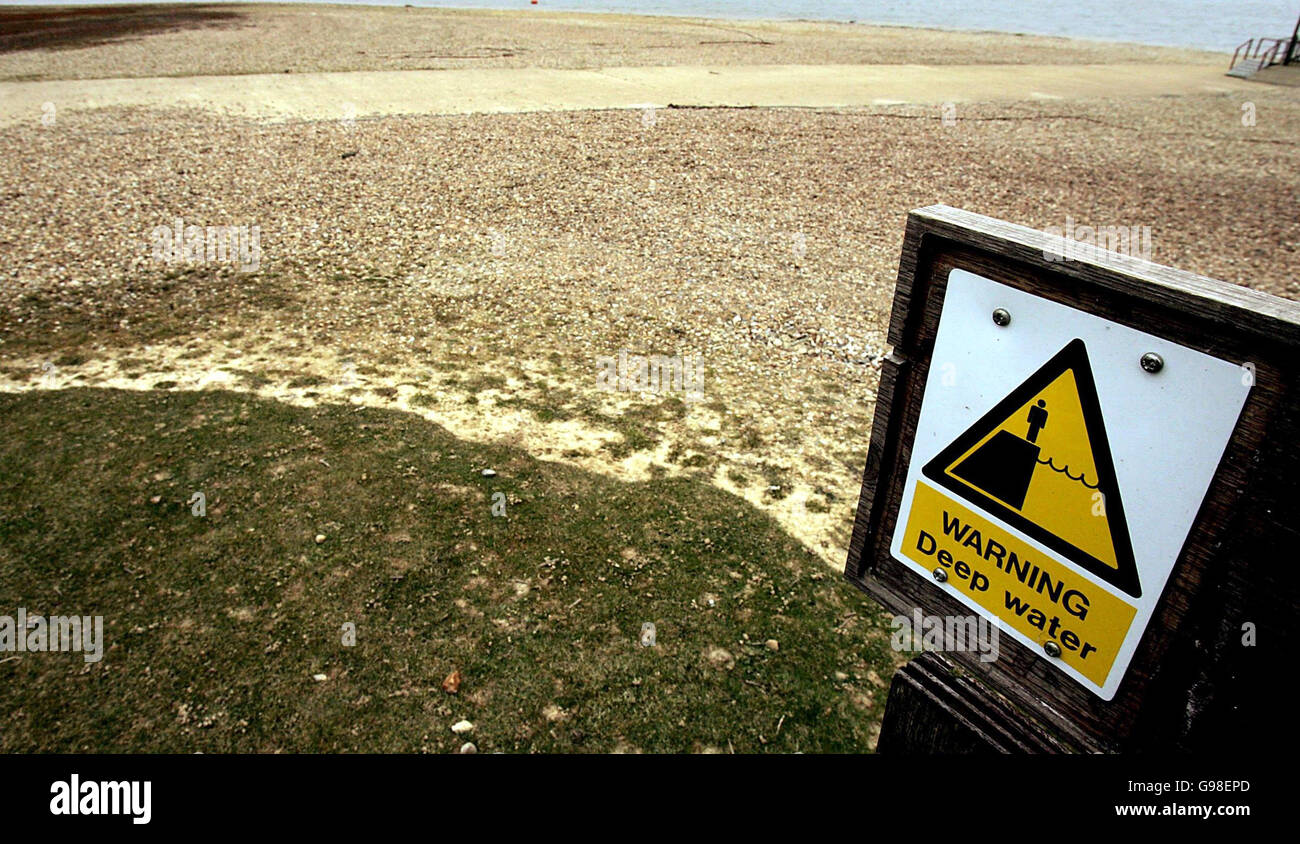 Reservoir warning sign hi-res stock photography and images - Alamy