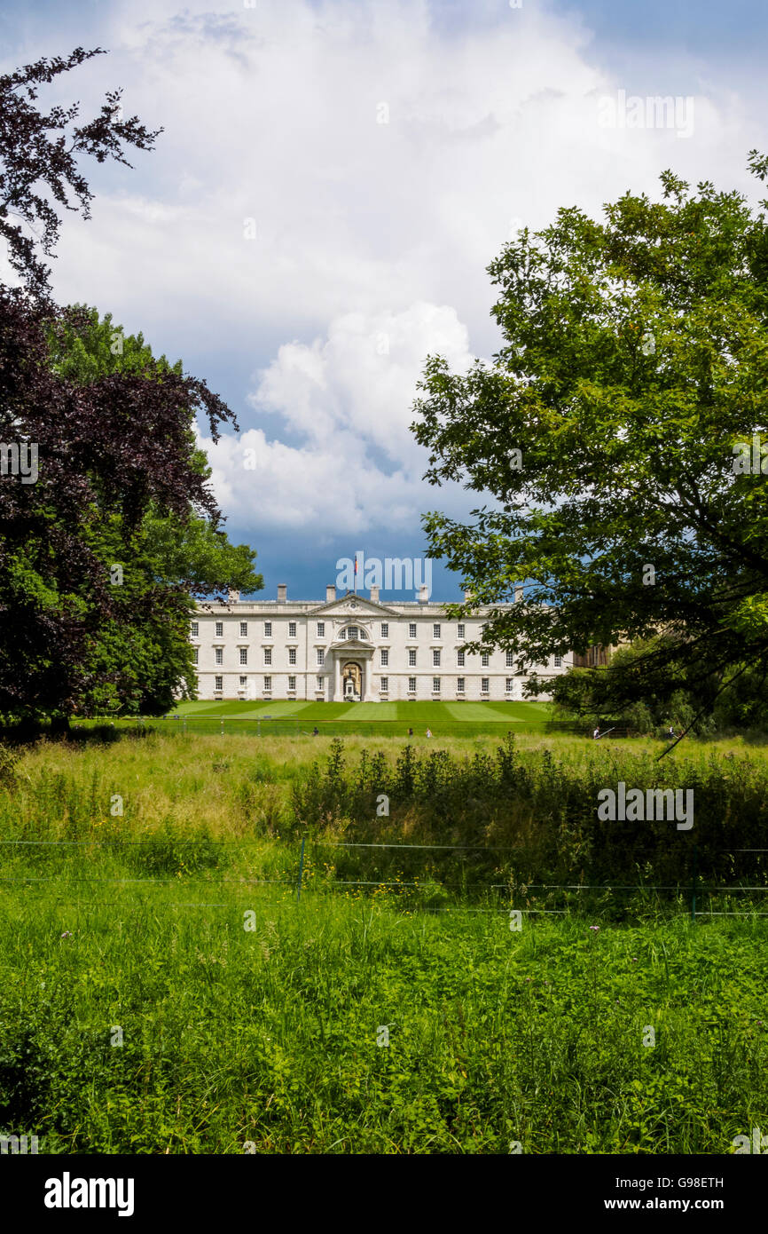 Gibbs' Building, King's College Cambridge, Cambridge, England, UK. The ...