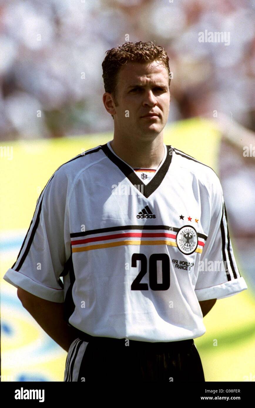Soccer - World Cup France 98 - Second Round - Germany v Mexico. Oliver ...