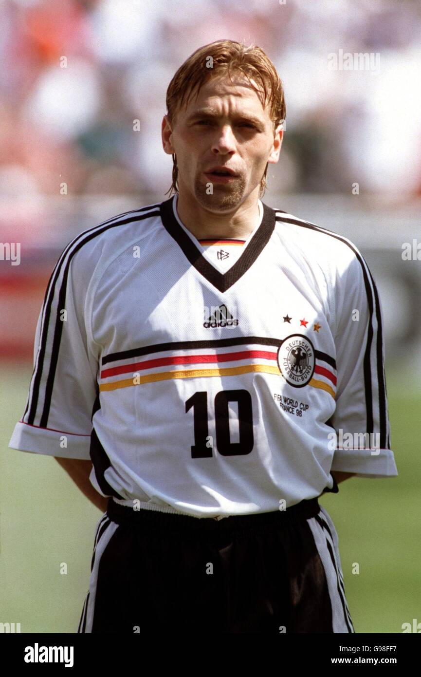 Soccer - World Cup France 98 - Second Round - Germany v Mexico Stock ...