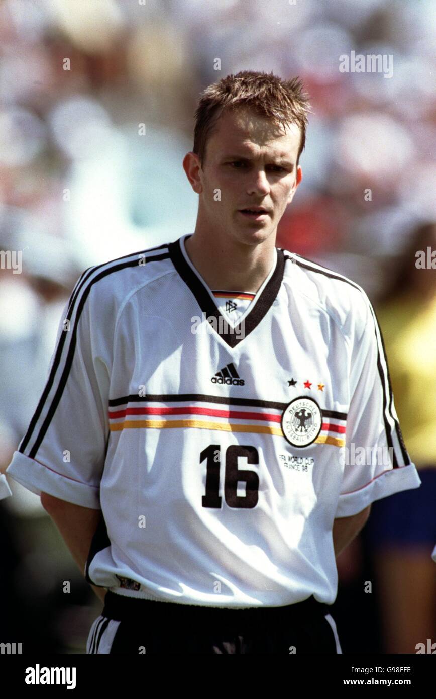 Soccer - World Cup France 98 - Second Round - Germany v Mexico Stock ...