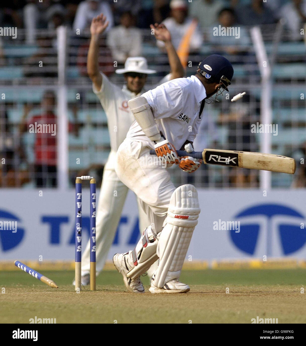 Fourth day of third test match wankhede stadium hi-res stock ...
