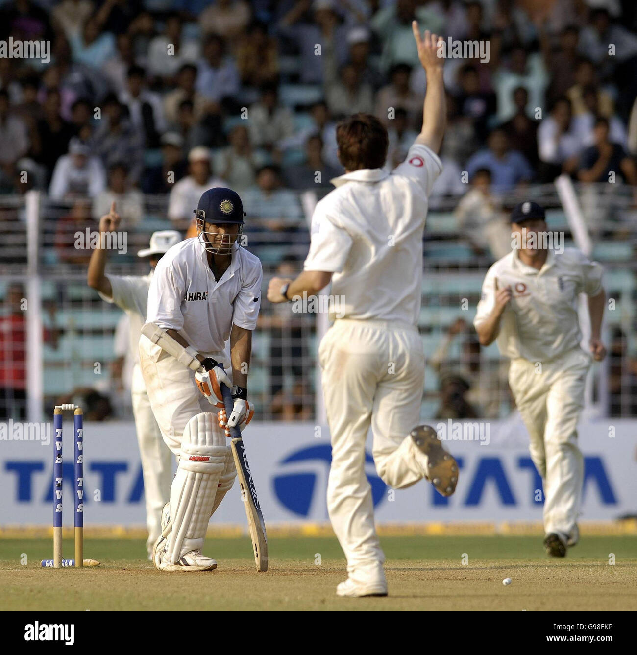 Fourth day of third test match wankhede stadium hi-res stock ...