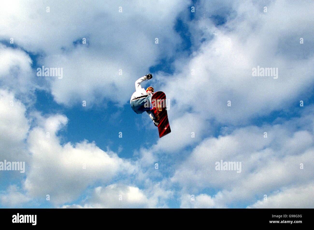 Snowboarding - Board X/London Big Air - Battersea Park London Stock ...