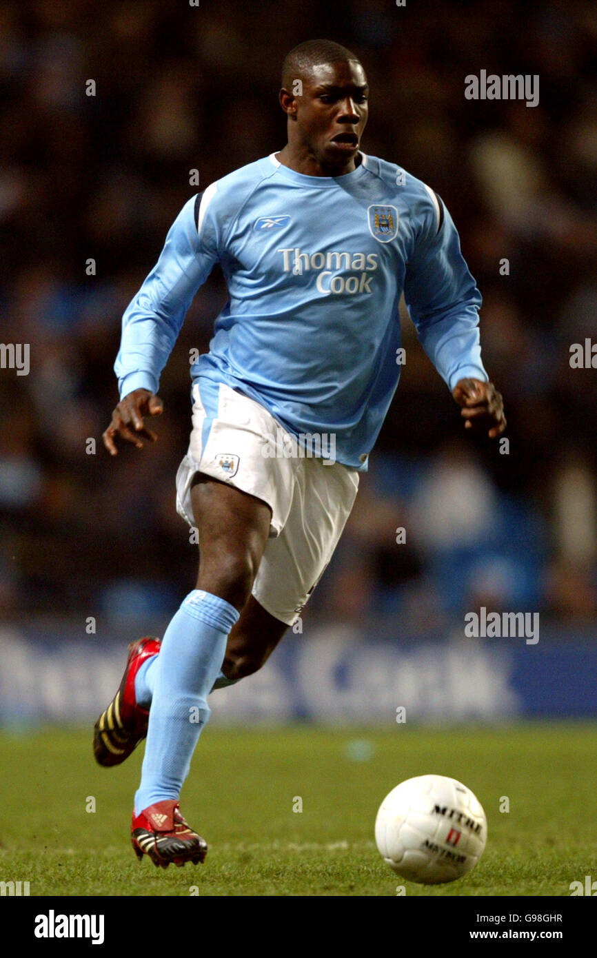 Micah richards manchester city united hi-res stock photography and ...
