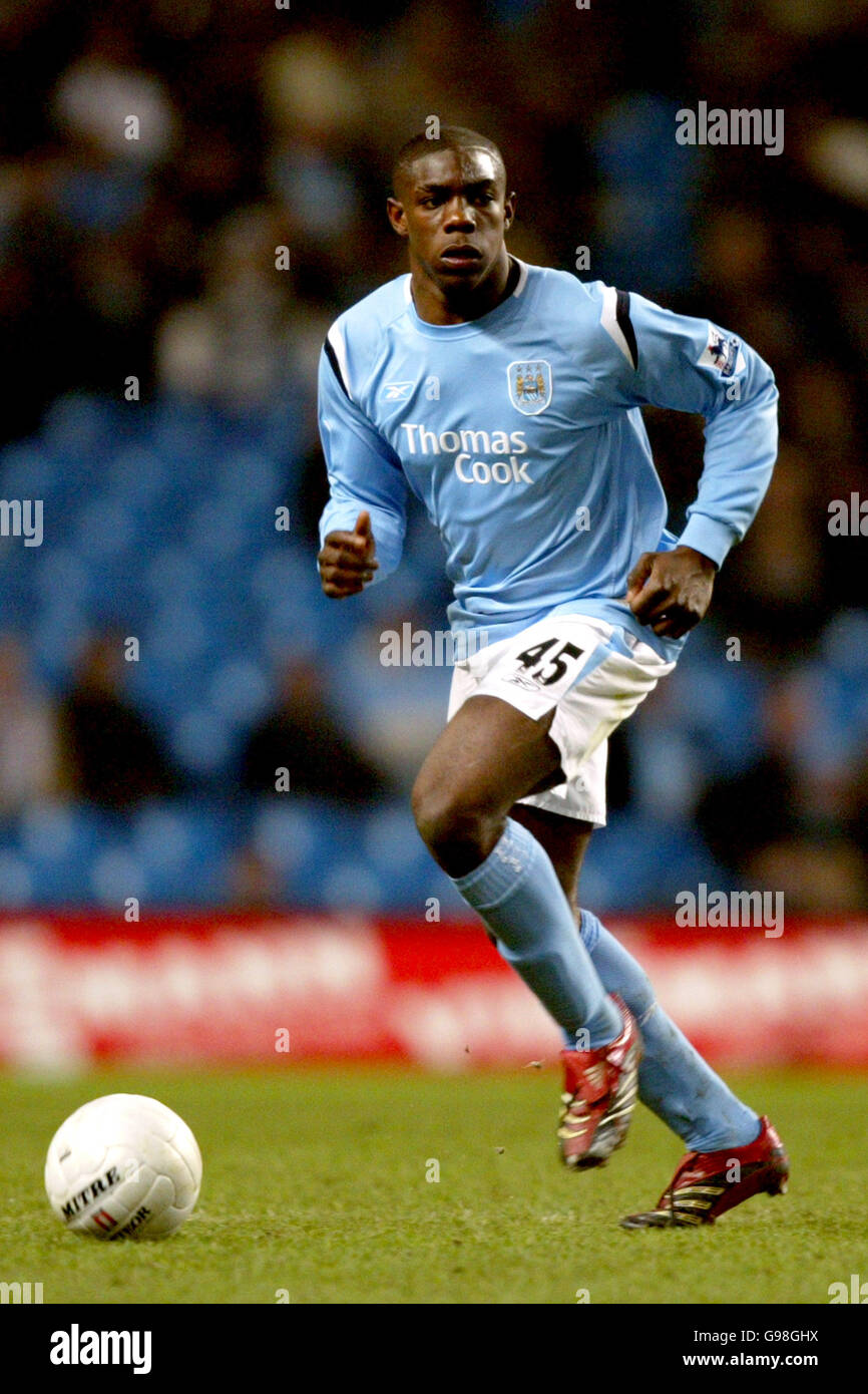 Micah richards manchester city united hi-res stock photography and ...