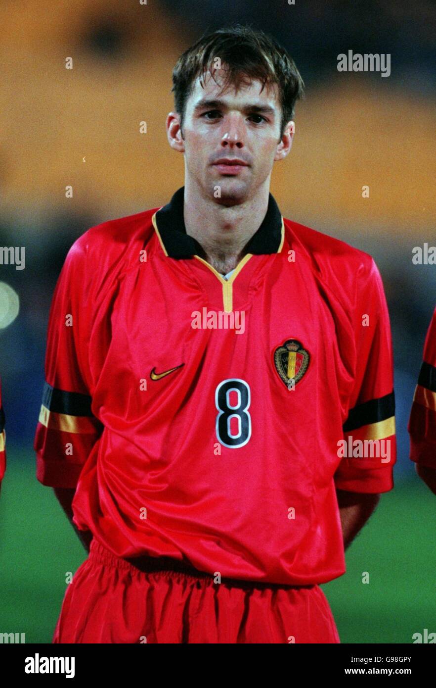 Soccer - Friendly - Italy v Belgium. Belgium's Bart Goor Stock Photo ...