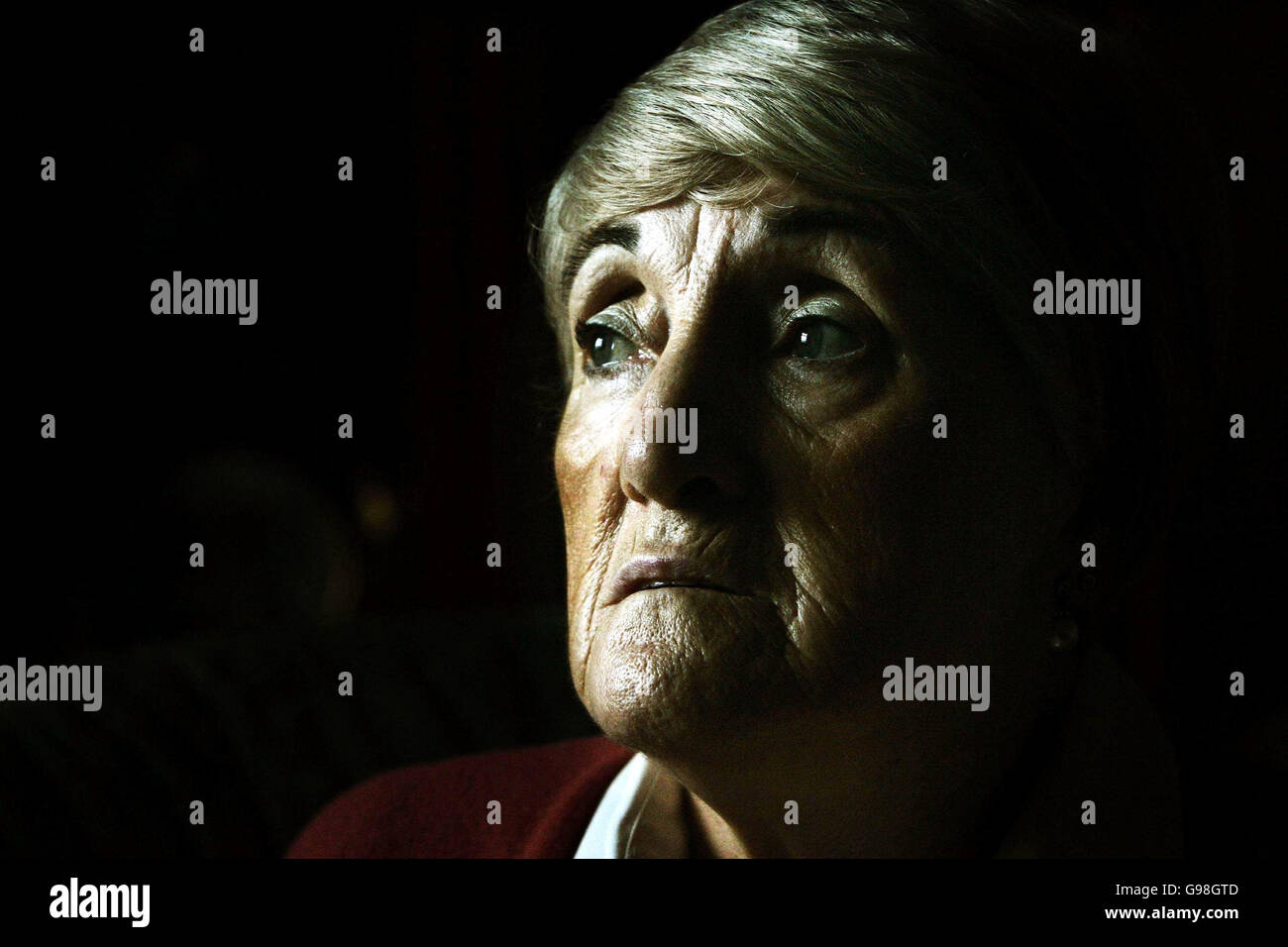 Jackie Butler, 66 at her home in Bathgate, Scotland, after being ...