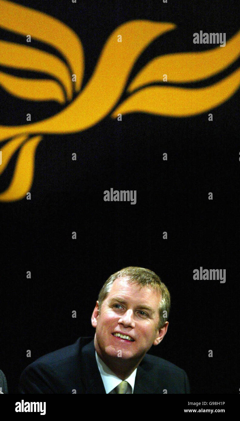 Nicol Stephen, Scottish Leader Liberal Democrats at the Scottish ...