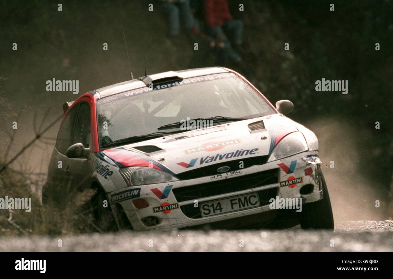 Rallying - Network Q Rally. Driver Petter Solberg and co-driver Phil ...