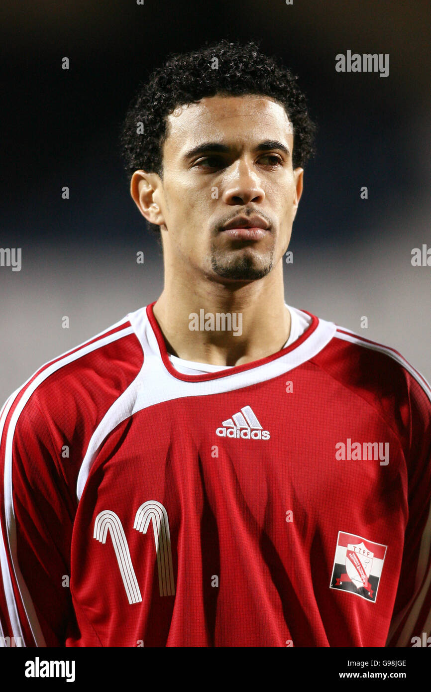 Carlos Edwards of Trindad & Tobago, during the International match ...