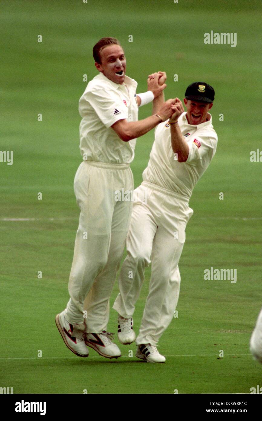 1st test wanderers stadium south africa v england hi-res stock ...