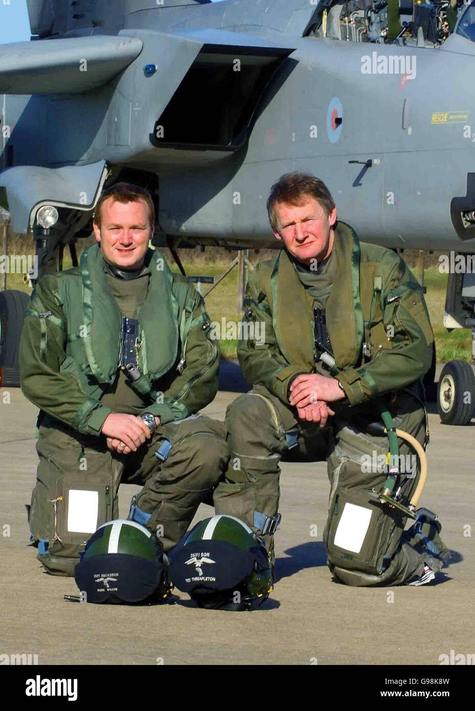 Pictured at raf leeming hi-res stock photography and images - Alamy