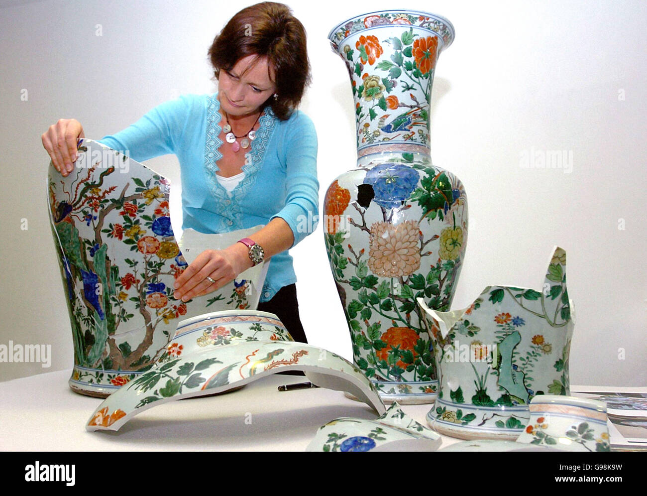 Porcelain vases porcelain museum in hi-res stock photography and images ...