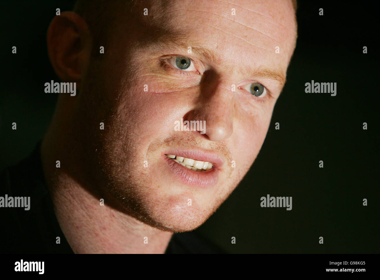 Wales' Martyn Williams answers questions during a press conference at ...