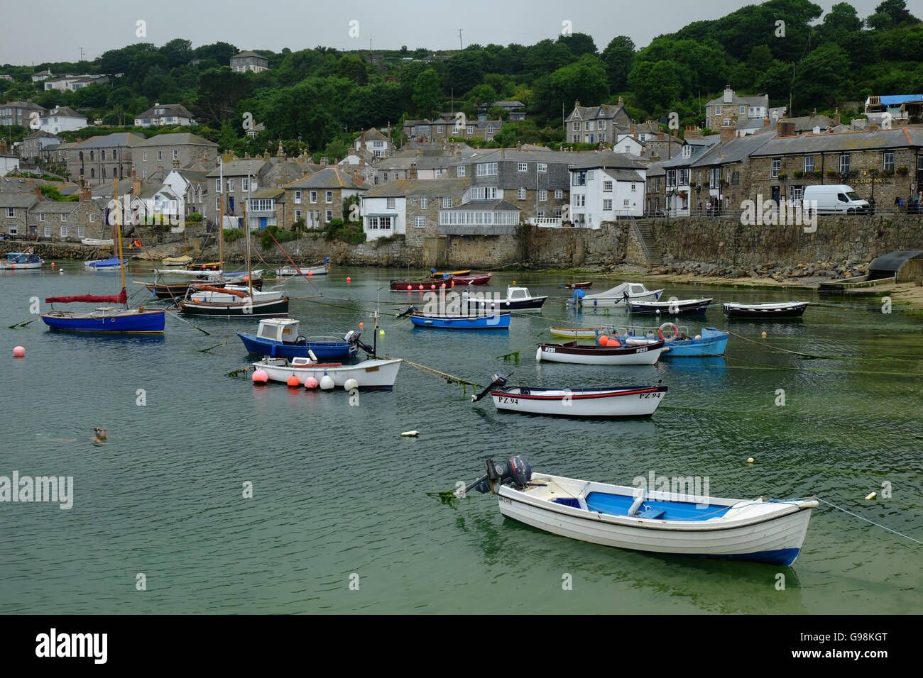 Mousehole Cornwall England Stock Photo - Alamy