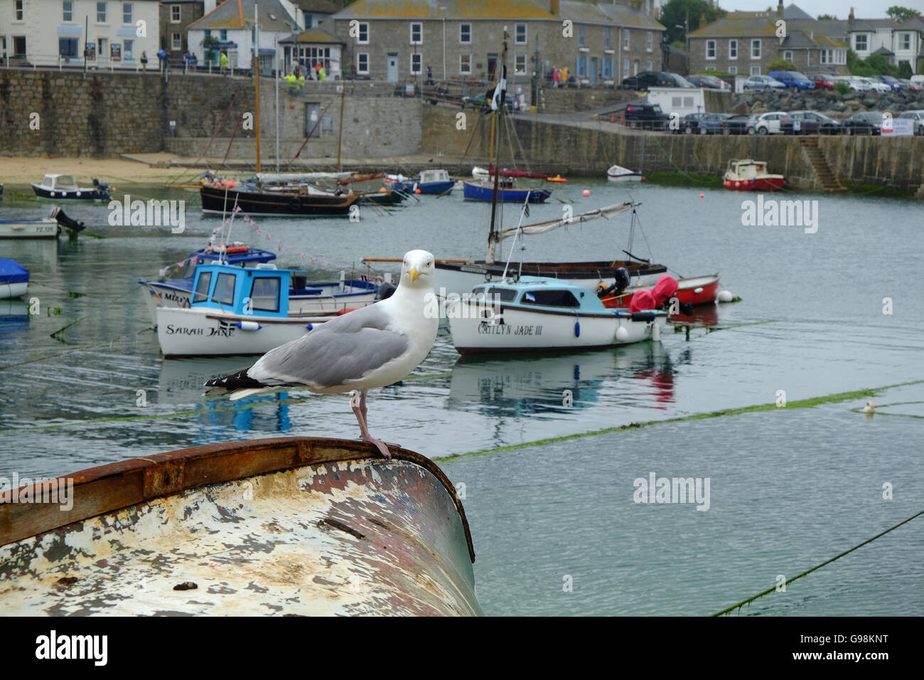 Mousehole Cornwall England Stock Photo - Alamy