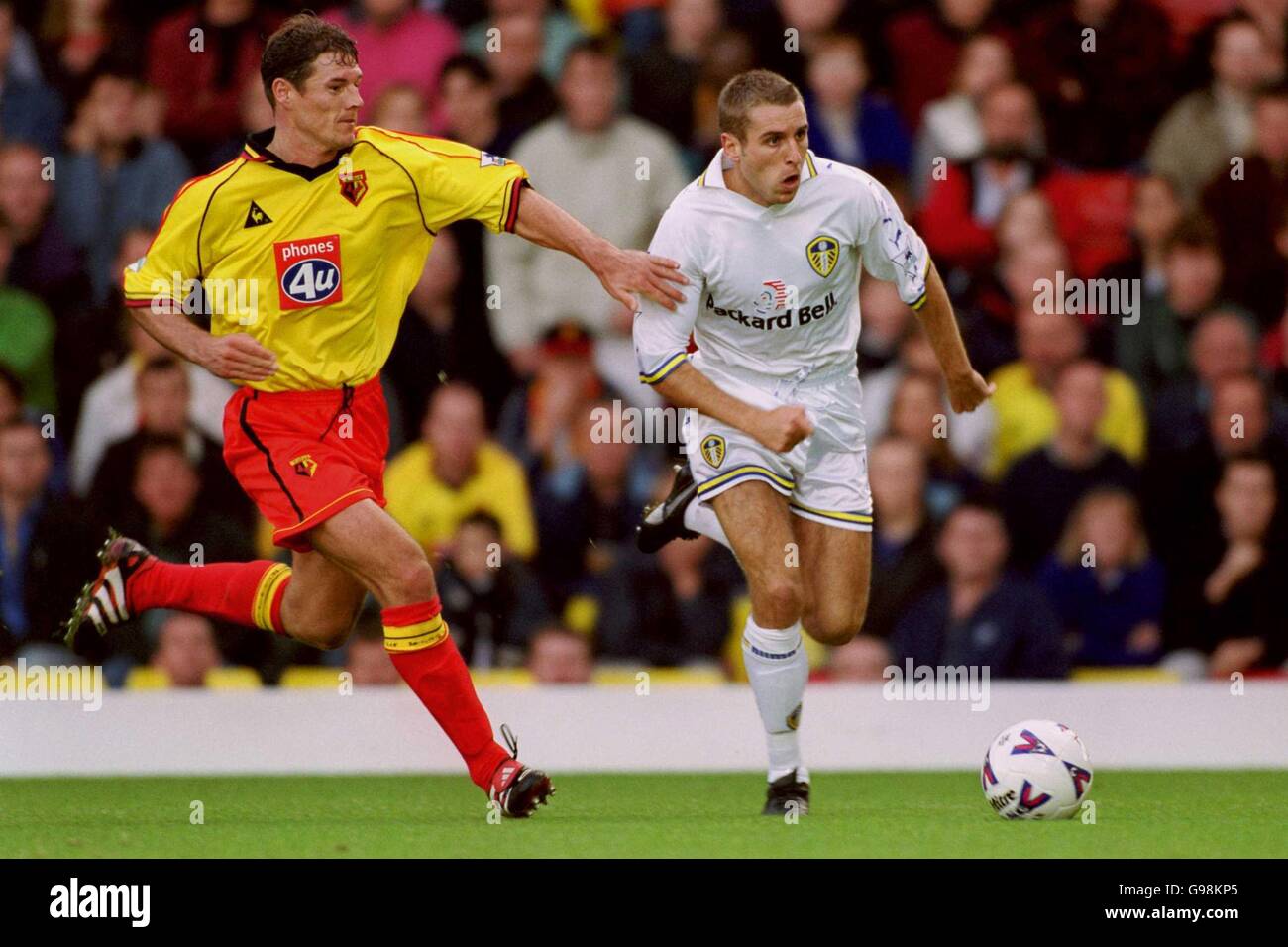 Soccer fa carling premiership watford v leeds united hi-res stock ...
