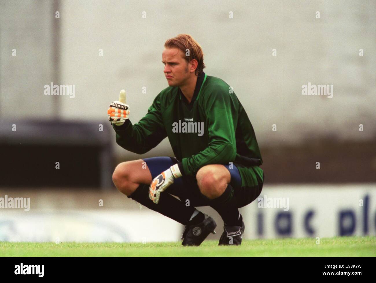 Manchester city goalkeeper nicky weaver hi-res stock photography and ...