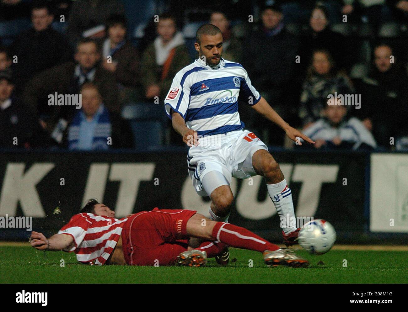 Queens park rangers stefan moore hi-res stock photography and images ...