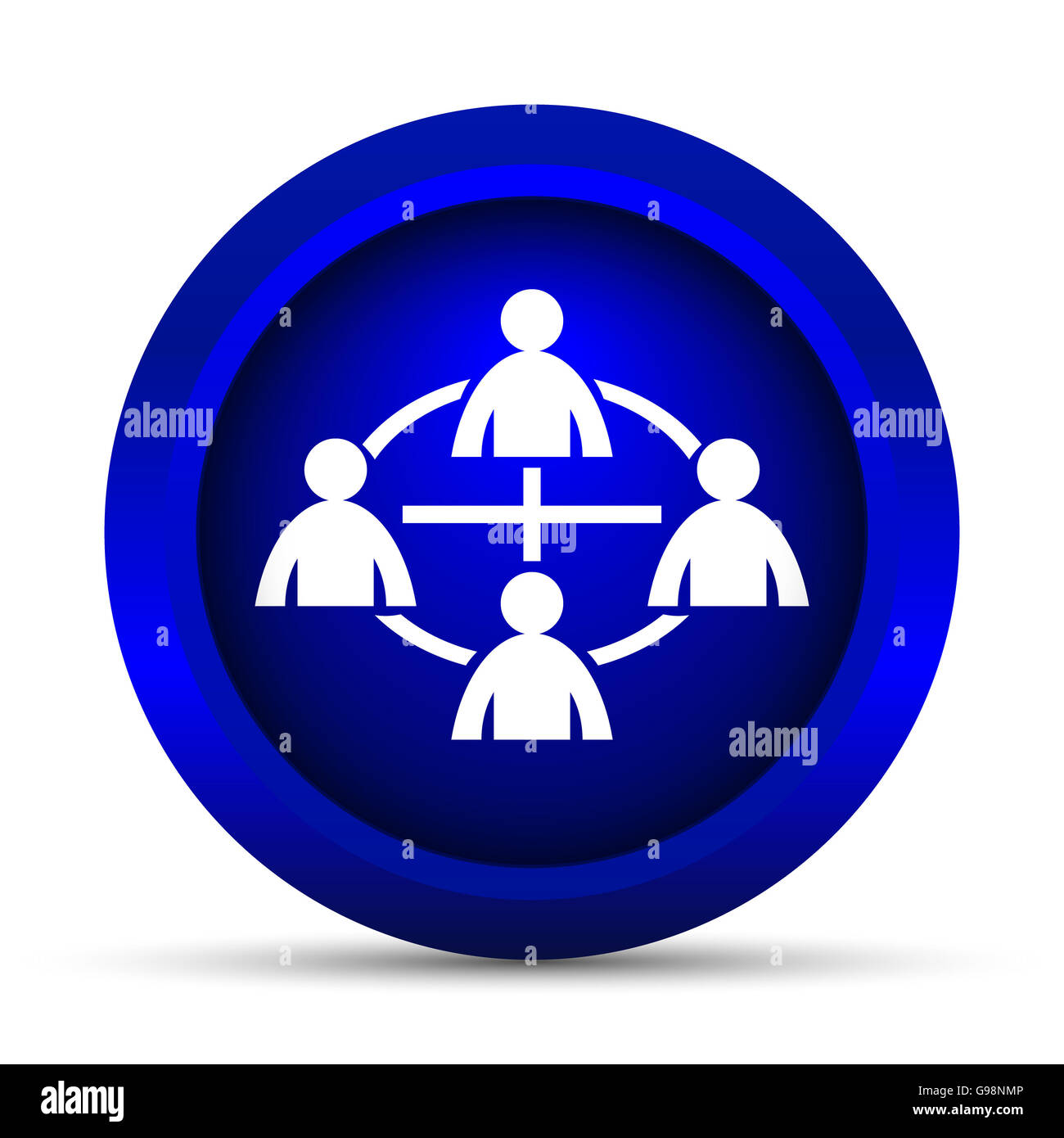 Communication icon. Internet button on white background Stock Photo - Alamy