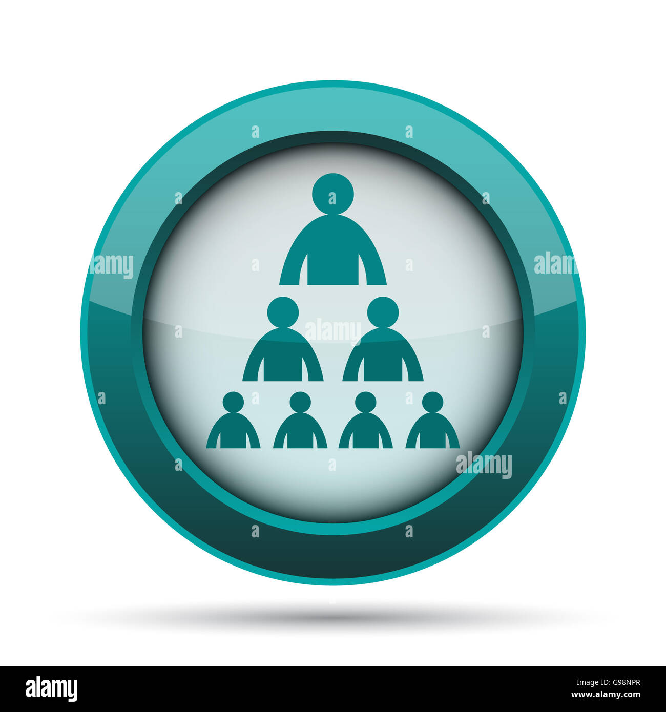 Organizational chart people icon organizational Cut Out Stock Images ...