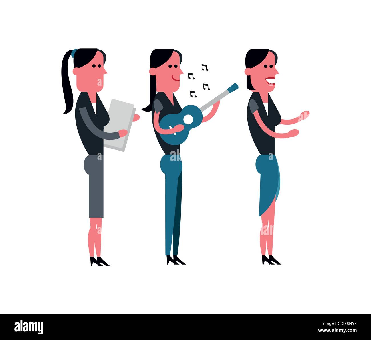 woman cartoon. People design. Vector graphic Stock Vector Image & Art ...