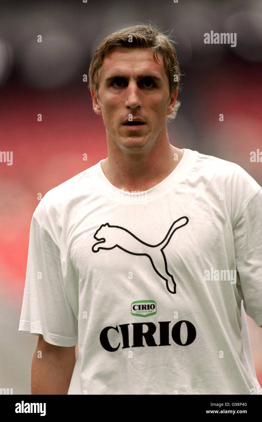 Soccer - Amsterdam Tournament - Atletico Madrid v Lazio. Alen Boksic ...