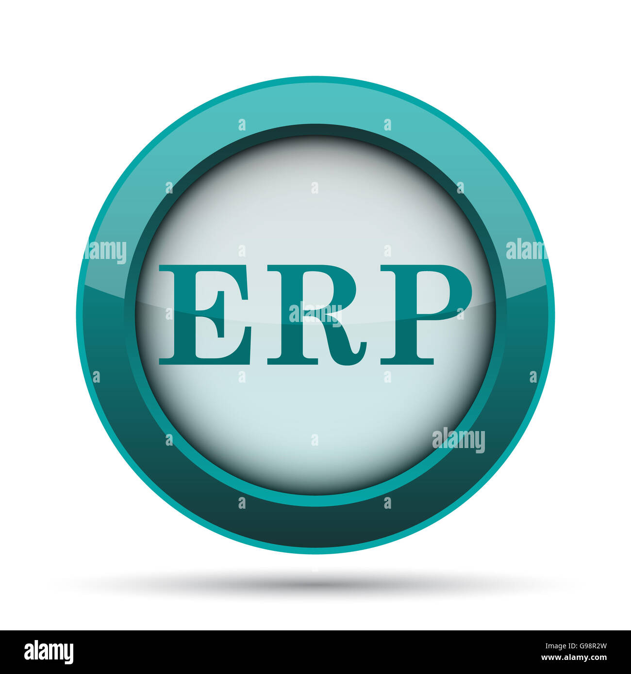 Erp system background Cut Out Stock Images & Pictures - Alamy