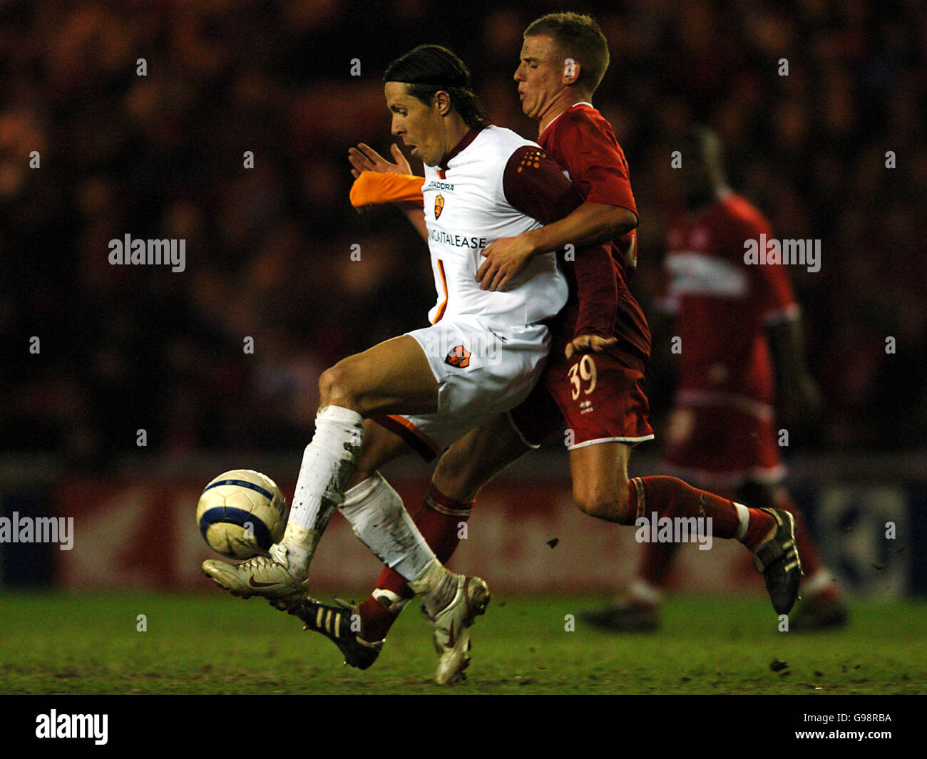 Soccer - UEFA Cup - Round of 16 - First Leg - Middlesbrough v Roma ...