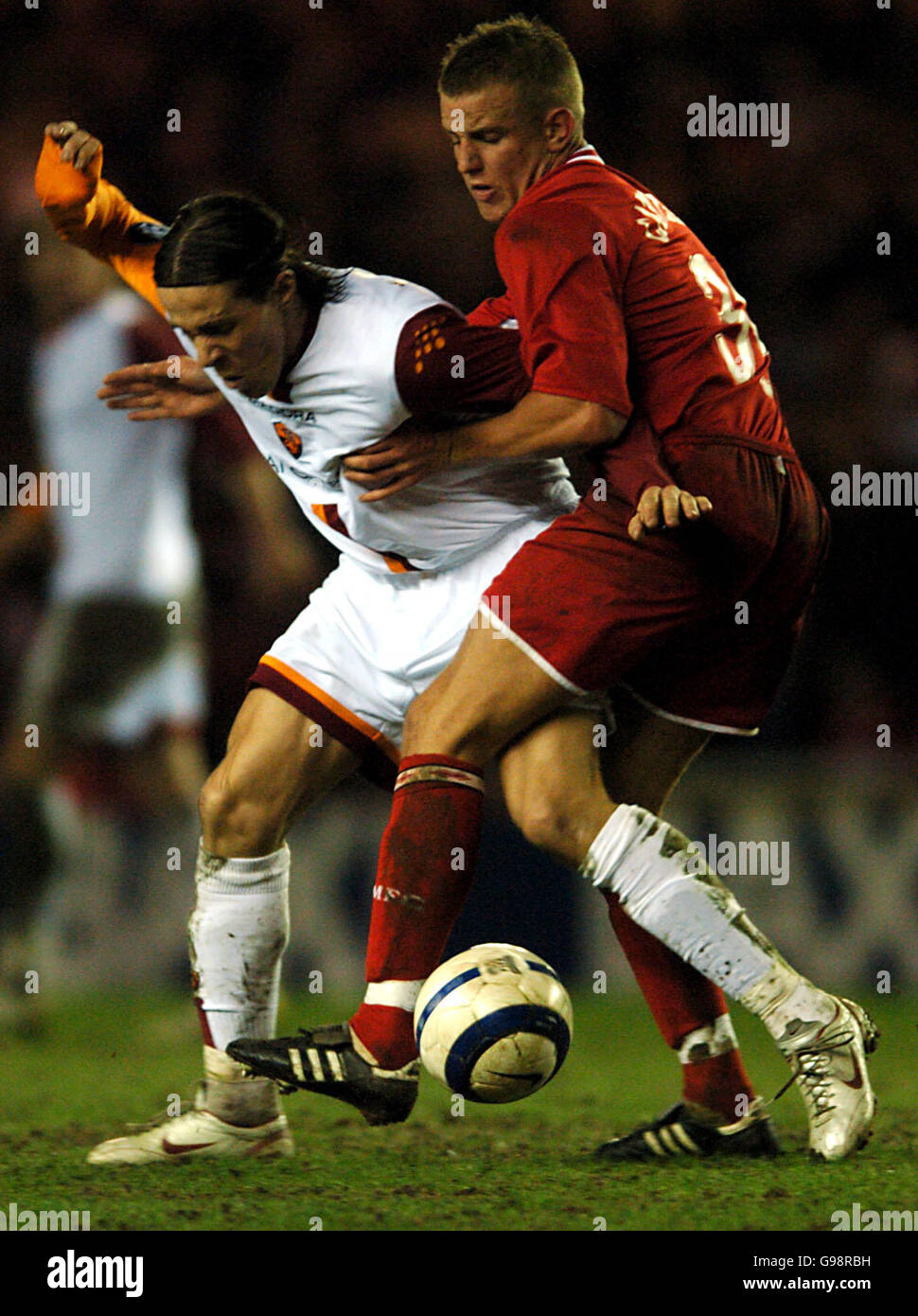 Soccer - UEFA Cup - Round of 16 - First Leg - Middlesbrough v Roma ...