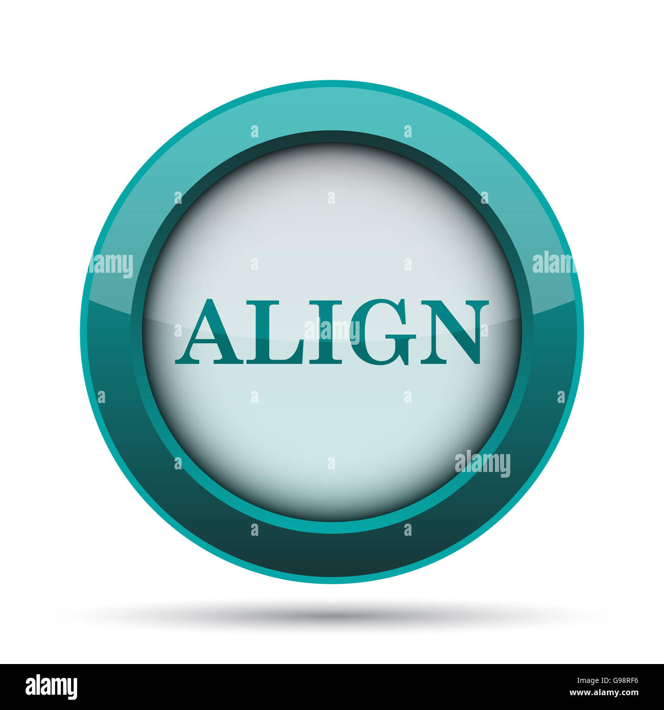 Right align symbol hi-res stock photography and images - Alamy