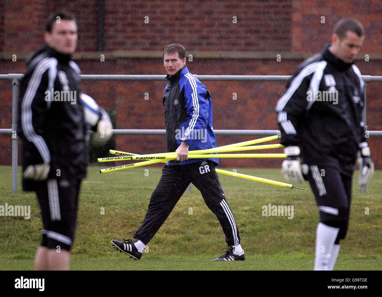 Newcastle united caretaker manager glenn roeder hi-res stock ...