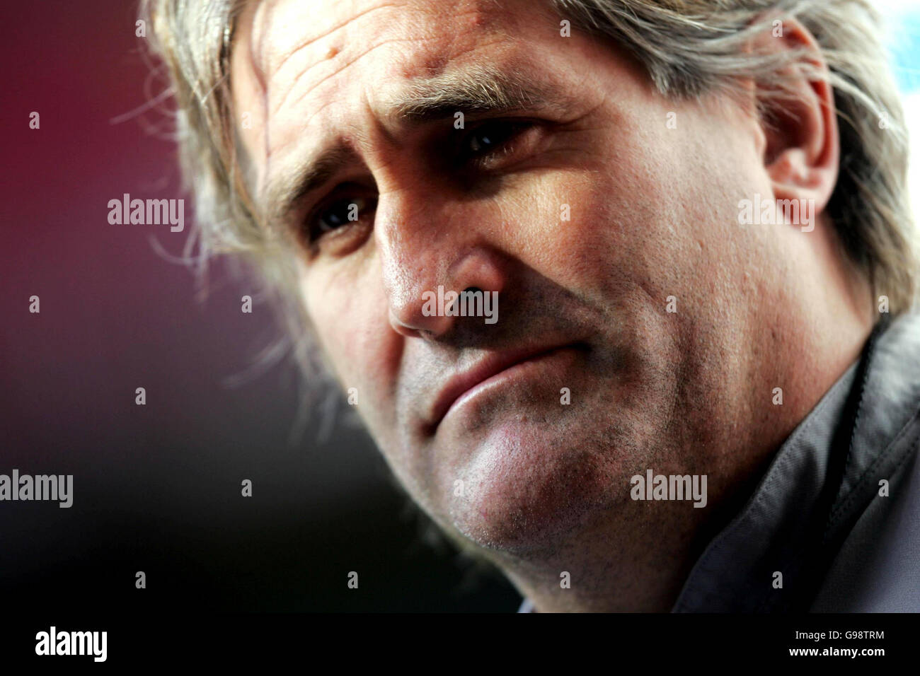 Wales coach Scott Johnson during a training session at the Millennium ...